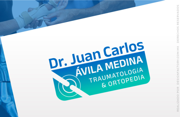 Logo para Dr. Especialista en Traumatología y Ortopedia - Design Factory